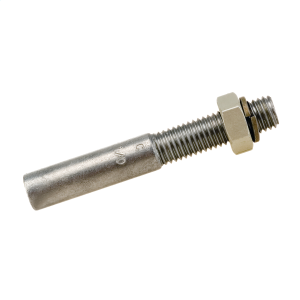 Chance C6002624 Grounding Ferrule for 2/0 Cable (Shrouded)- Threaded or ...
