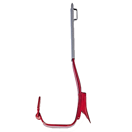 Bashlin Steel Climbers w/ Attached Bottom Straps; Straight Shank (BD16B ...