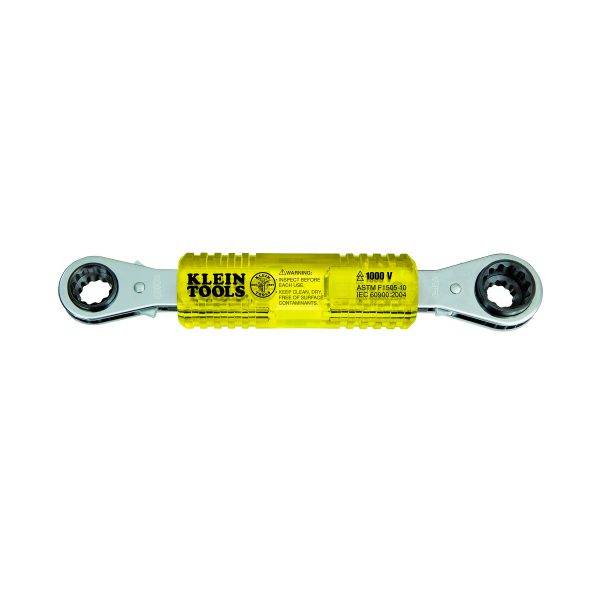 Klein Lineman’s Insulating 4-in-1 Box Wrench – KT223X4-INS – Arnett ...