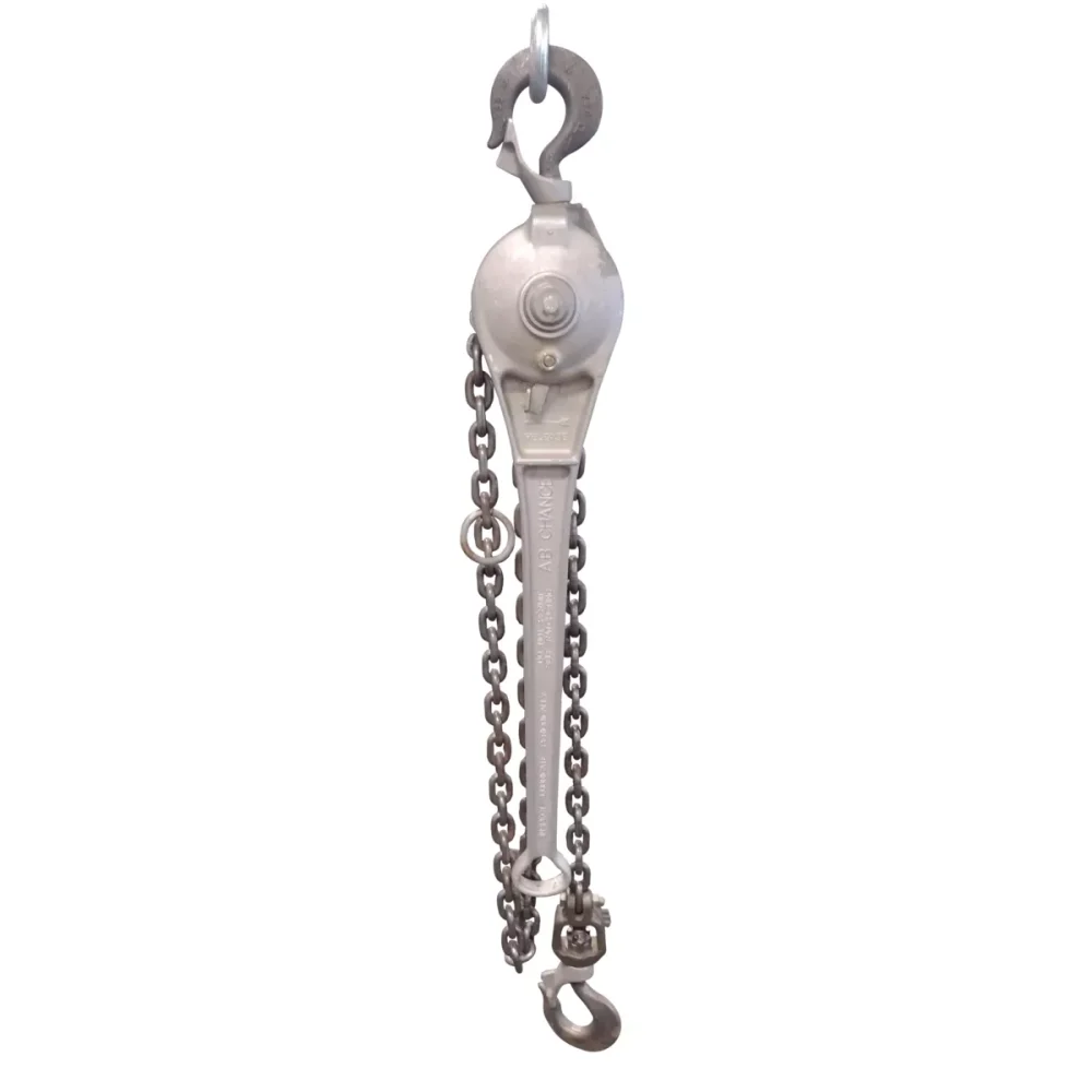 Chance 3011S: 1 Ton Ratchet Link Chain Hoist – Arnett Industries, LLC