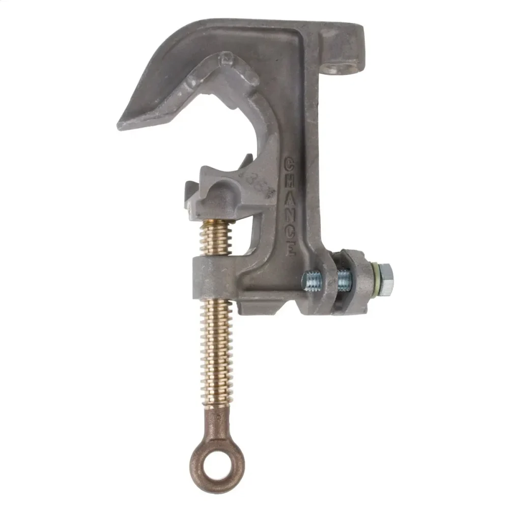 Chance T6000658: 2″ Aluminum “C” Style Ground Clamp; Smooth Jaws; ASTM ...